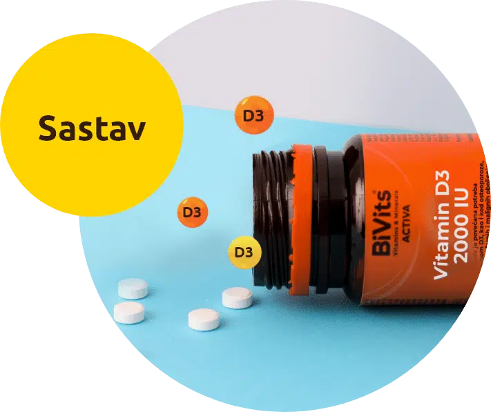 Vitamin D3 2000 IU - BiVits ACTIVA